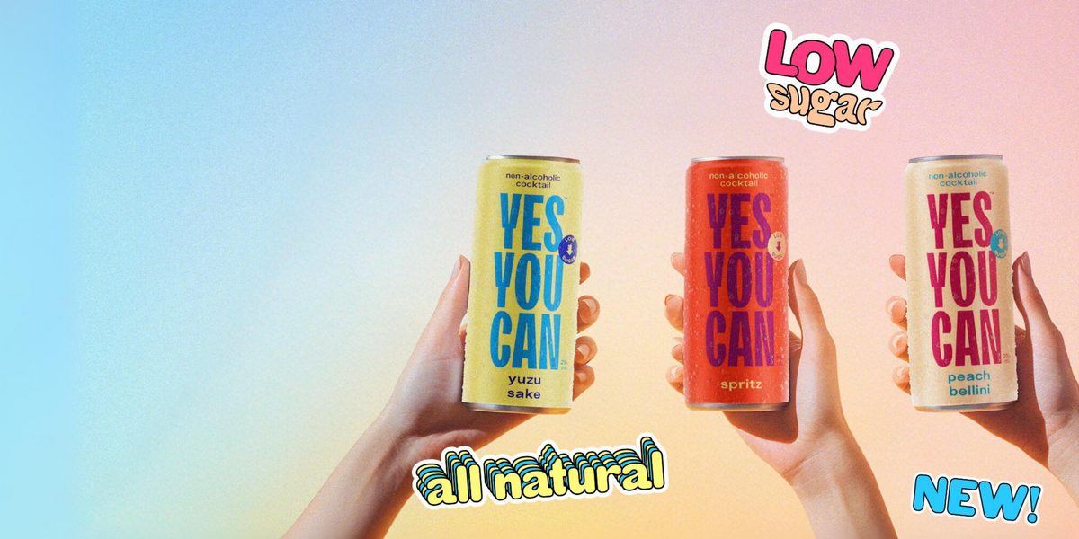 Yes You Can Drinks | Award Winning Non-Alcoholic Cocktails